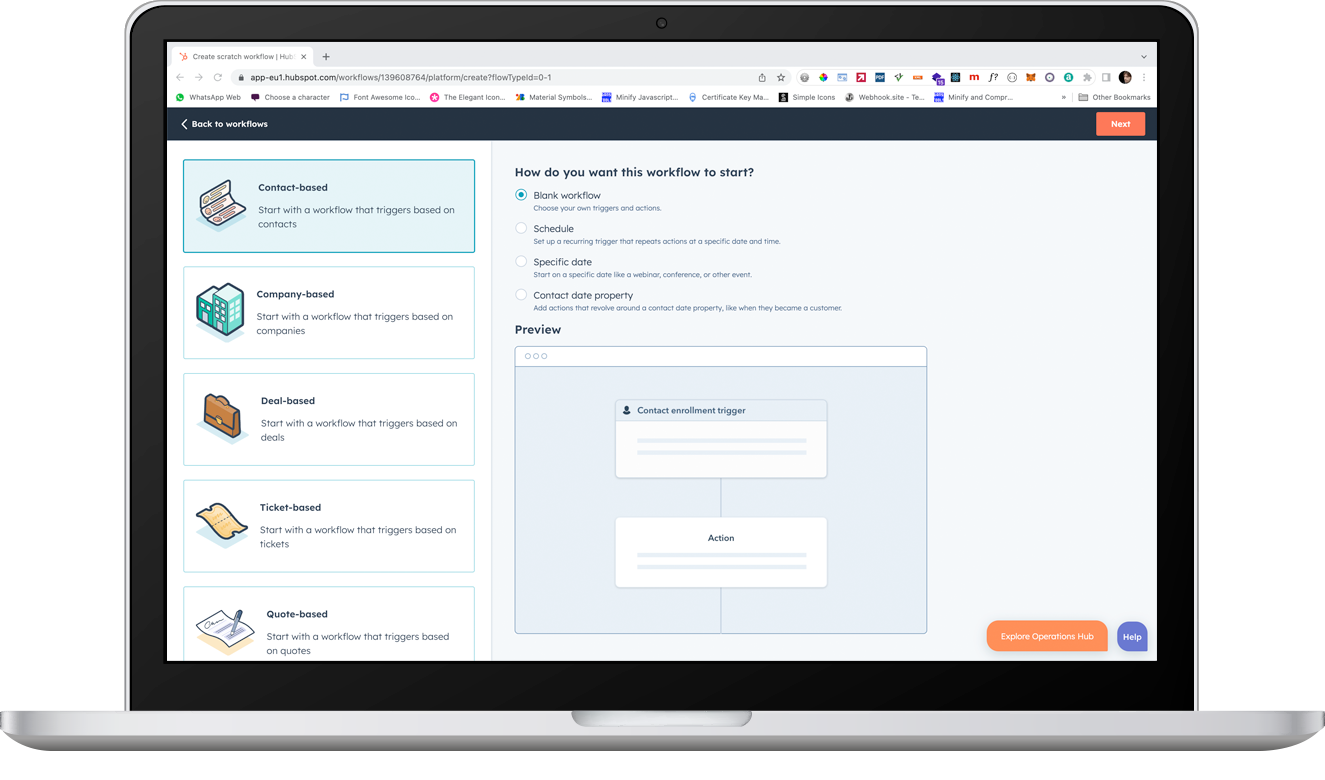 Hubspot Workflow Rules - Verify Lead