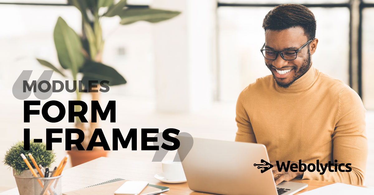 Webolytics' Form i-frame Module