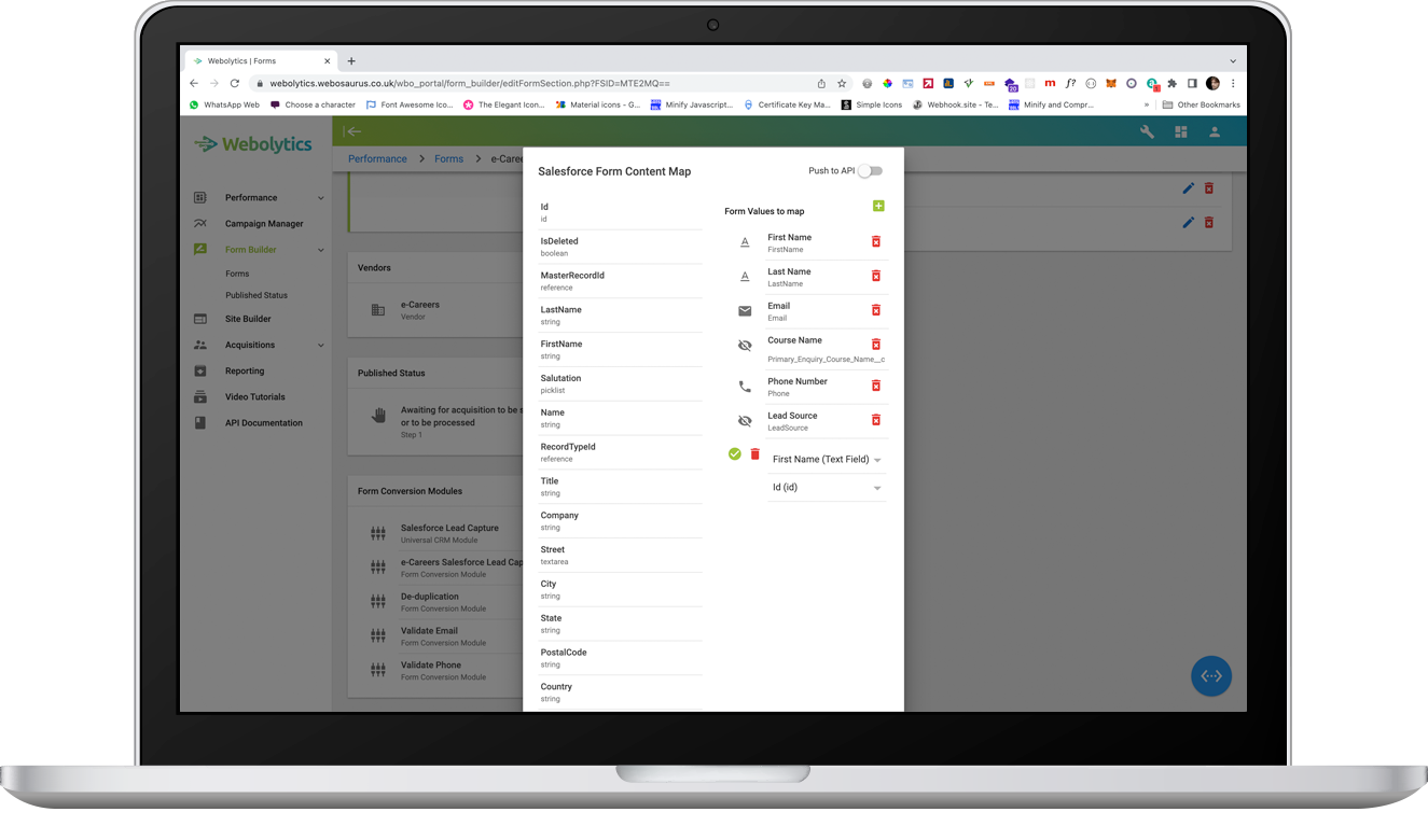 Salesforce Module