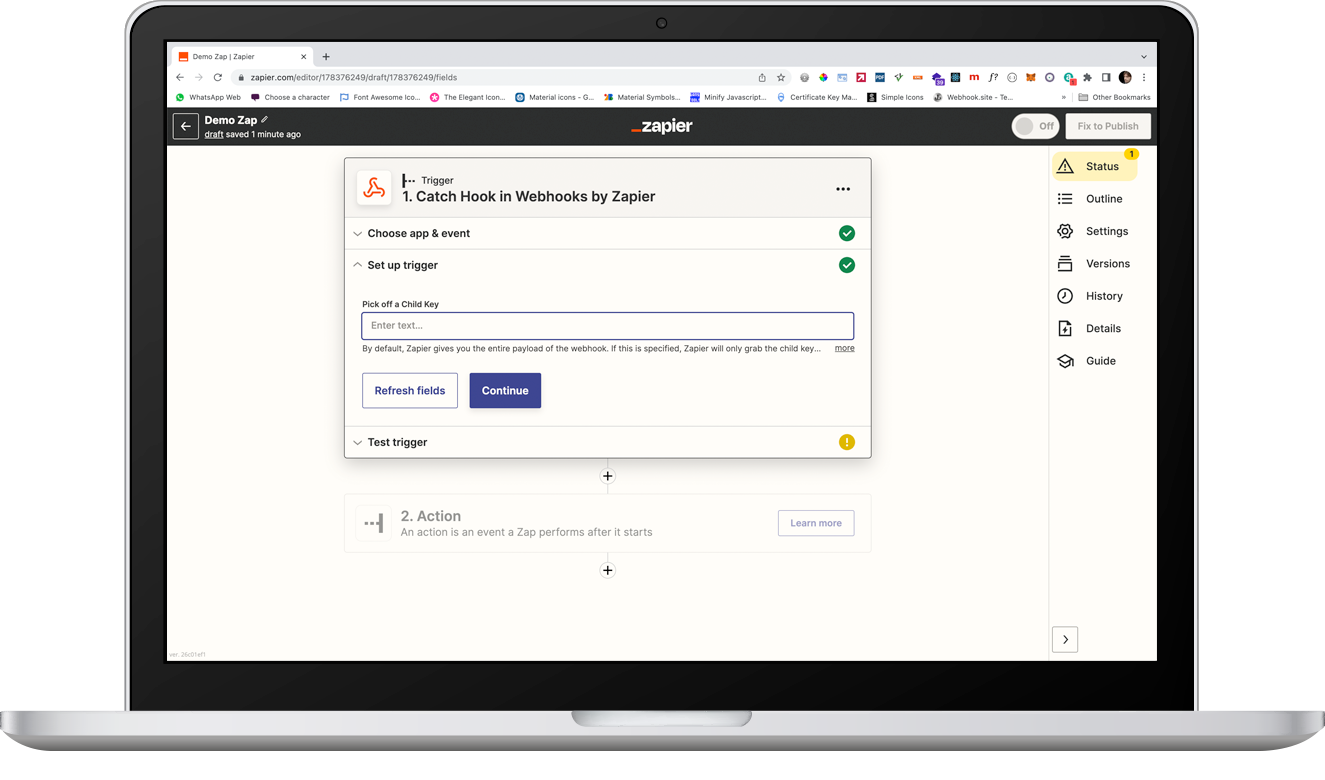 Zapier Form Map Module