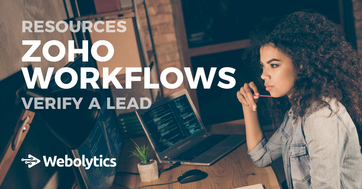 Zoho Workflow Rules - Verify Lead